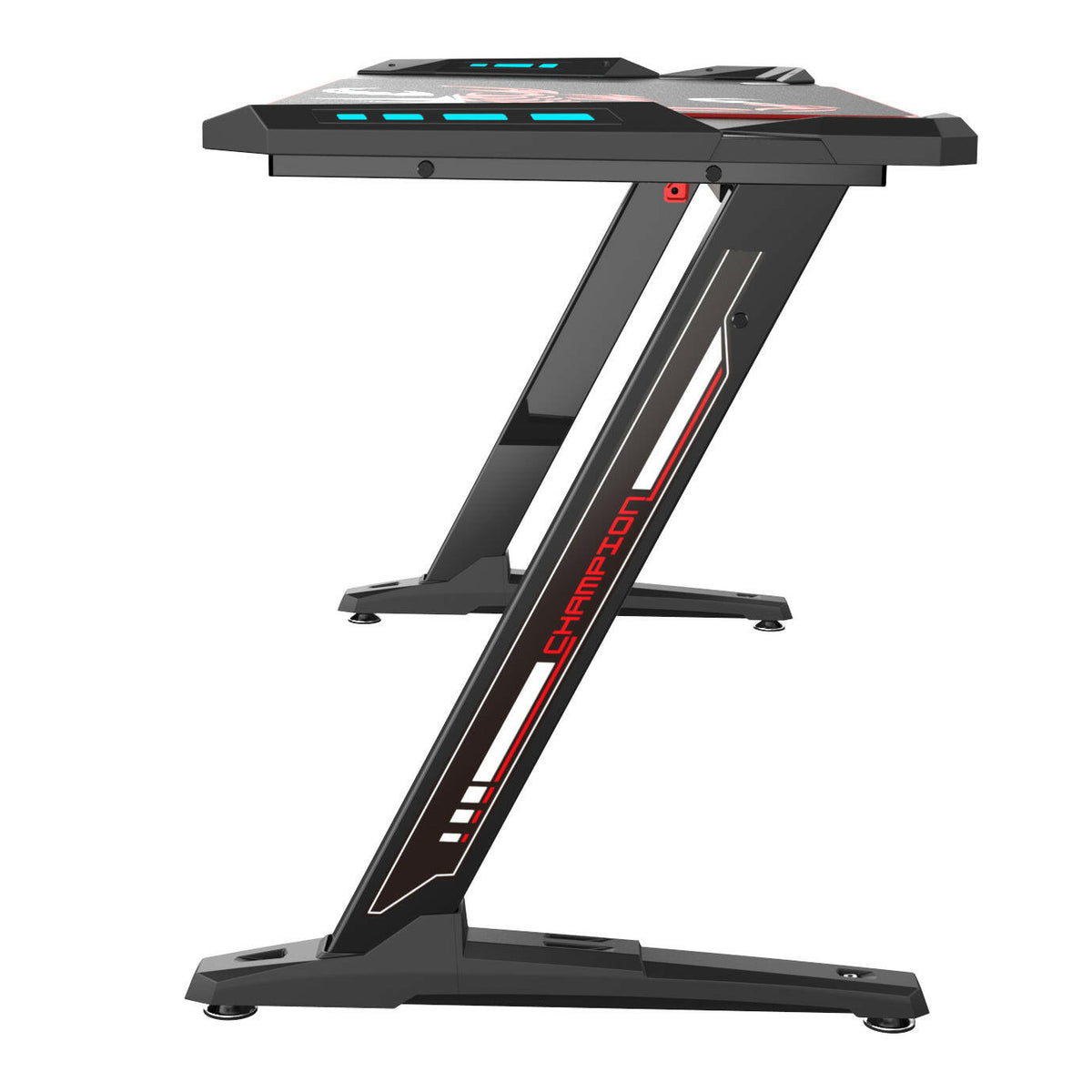 Buy Online Eureka Ergonomic Gaming Table- Z Shaped, 60 Inches, RGB ...