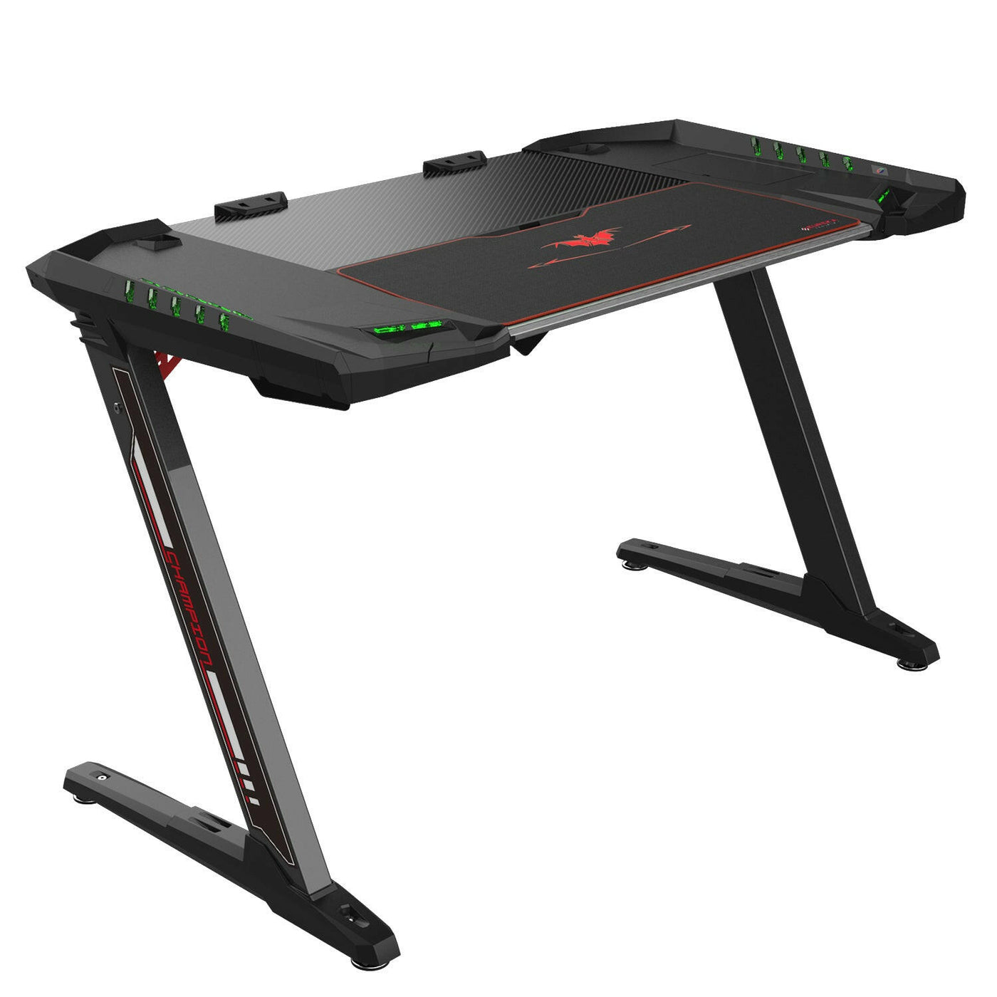 Buy Eureka Z2 Z Shaped 50 Inch Rgb Gaming Table At Best Price Online